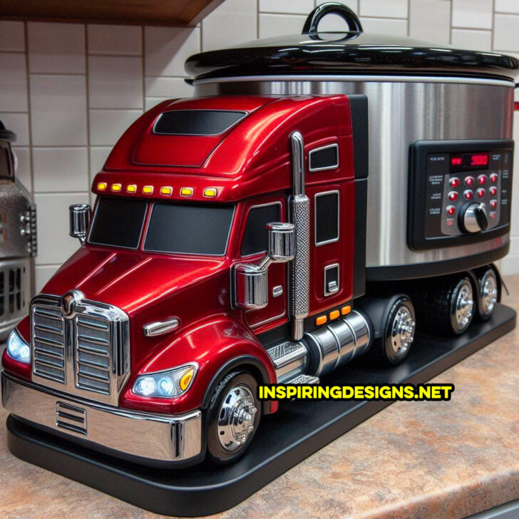 These Semi-Truck Slow Cookers Bring Big Rig Cooking Adventures To Your ...