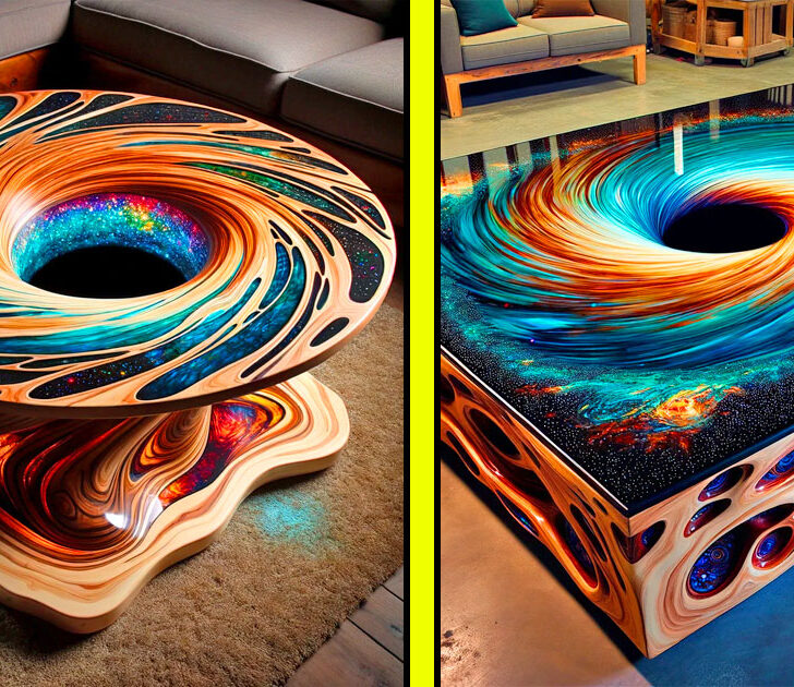 These Vortex Coffee Tables Are Where Art and Functionality Spiral ...