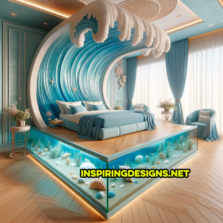 These Epoxy Beach Wave Beds Will Make You Feel Like You’re Sleeping on ...