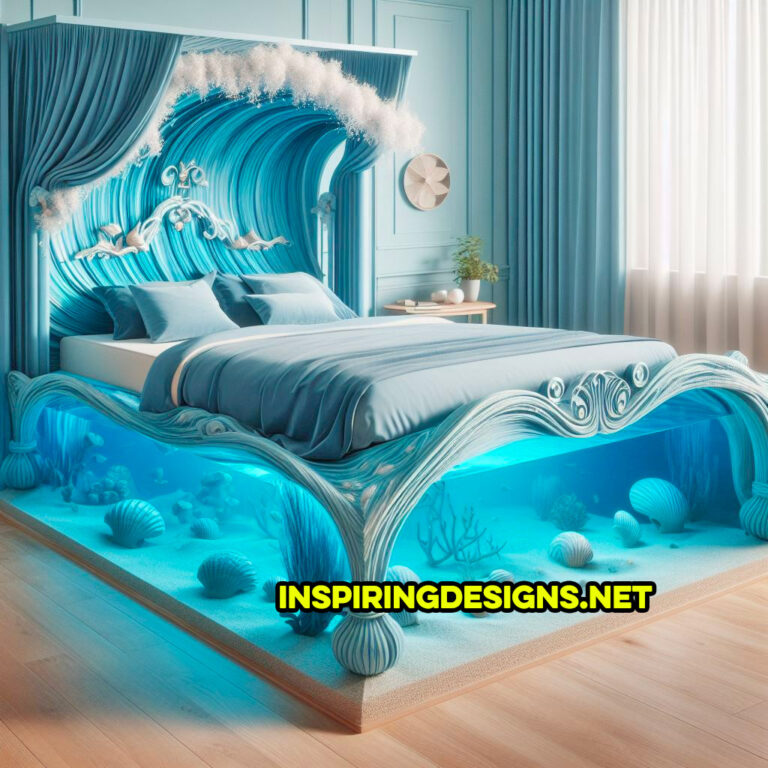 These Epoxy Beach Wave Beds Will Make You Feel Like You're Sleeping on ...