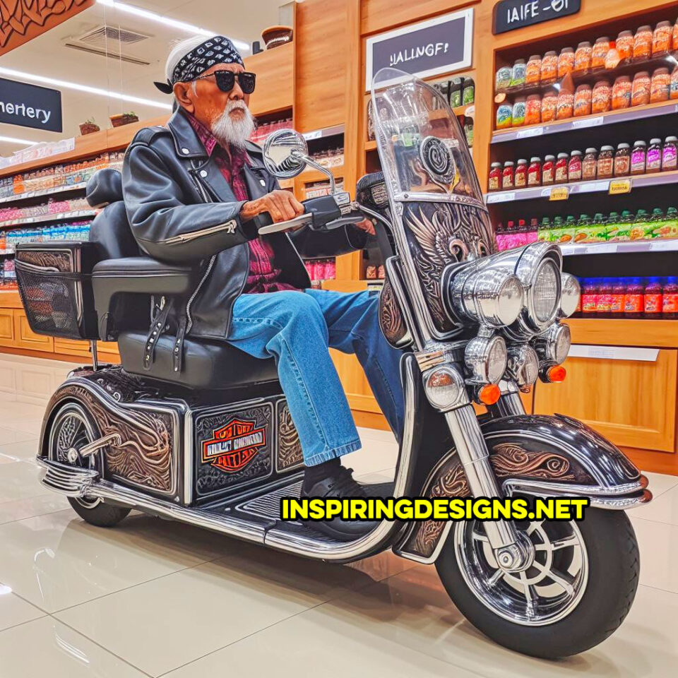 These Harley Mobility Scooters Are Changing the Game for Stylish Seniors