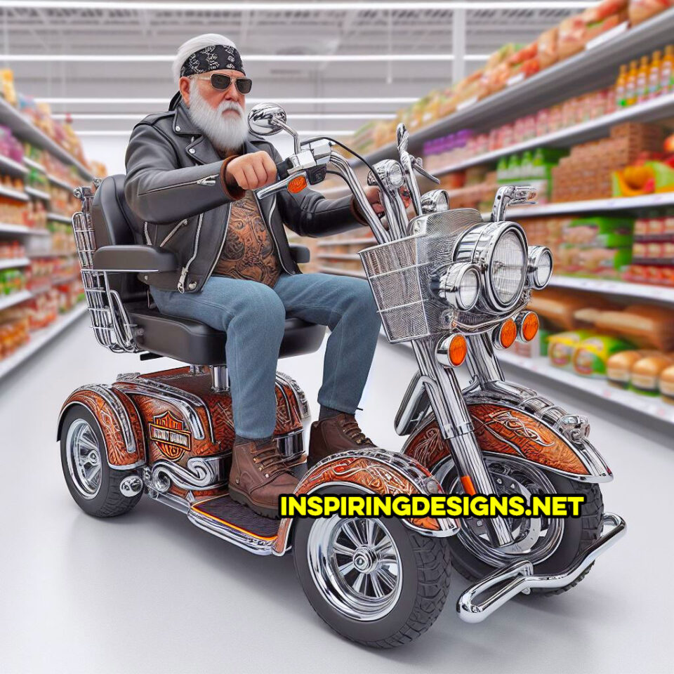 These Harley Mobility Scooters Are Changing the Game for Stylish Seniors