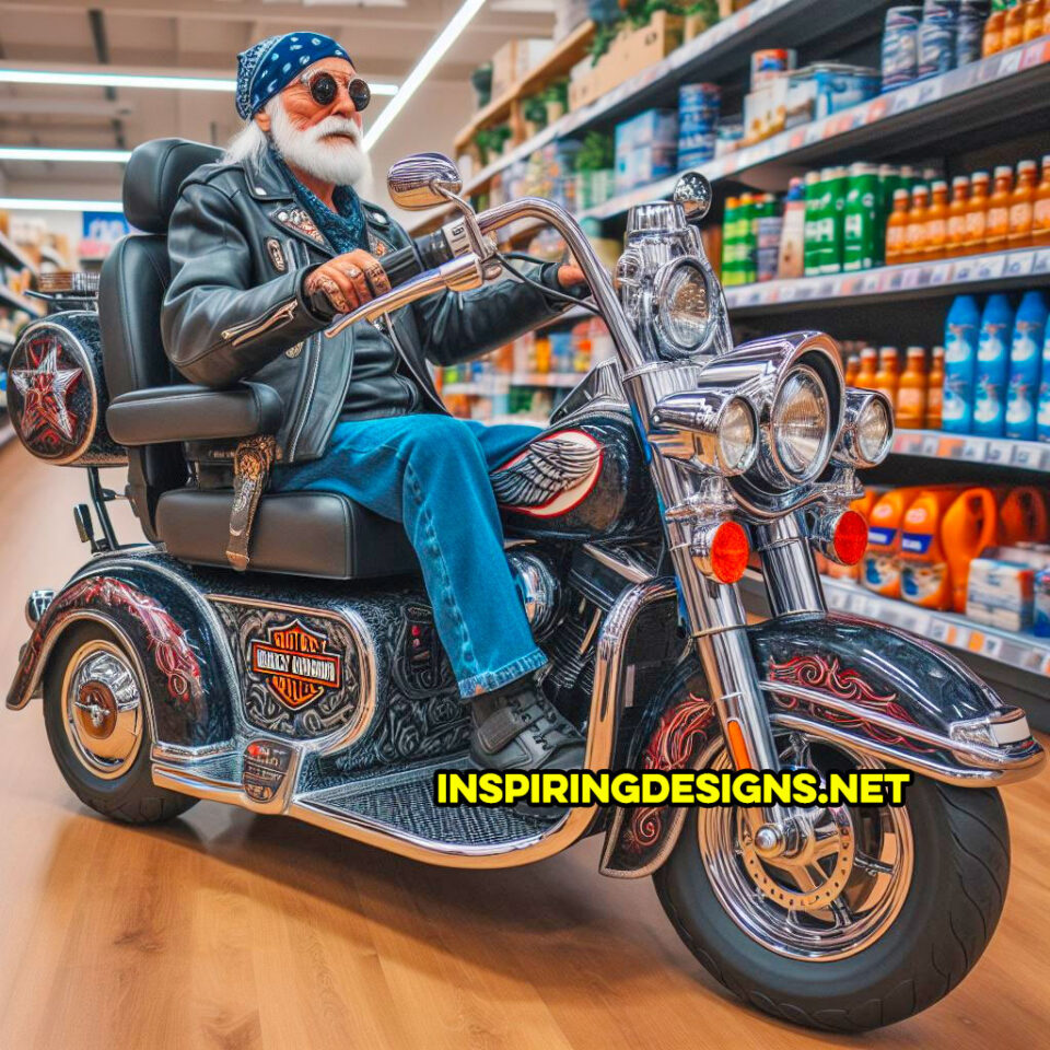 These Harley Mobility Scooters Are Changing the Game for Stylish Seniors