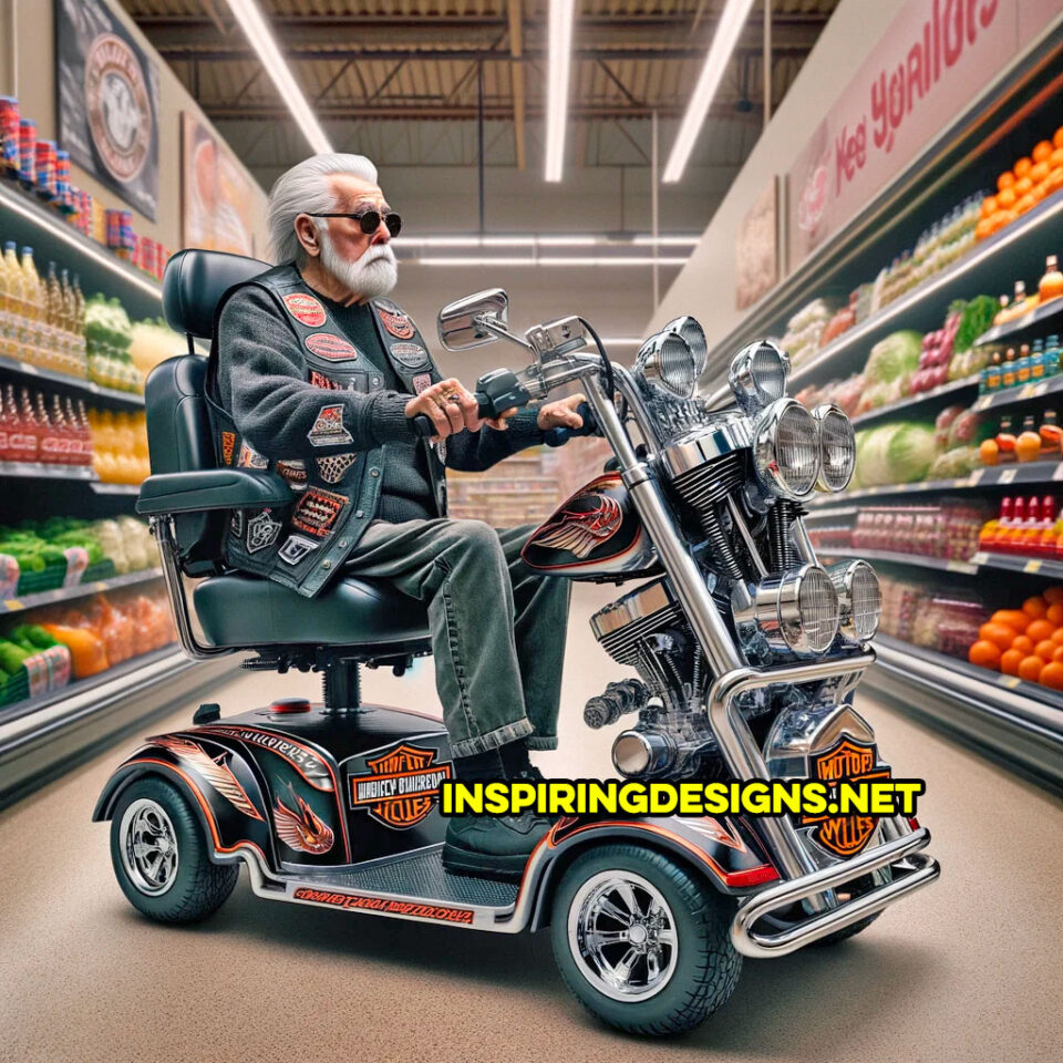 These Harley Mobility Scooters Are Changing the Game for Stylish Seniors