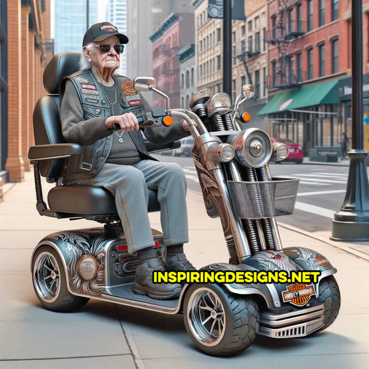 These Harley Mobility Scooters Are Changing the Game for Stylish Seniors