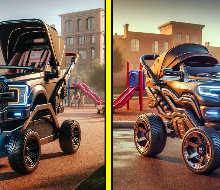 These Pickup Truck Strollers Are Driving a New Trend in Baby Gear ...