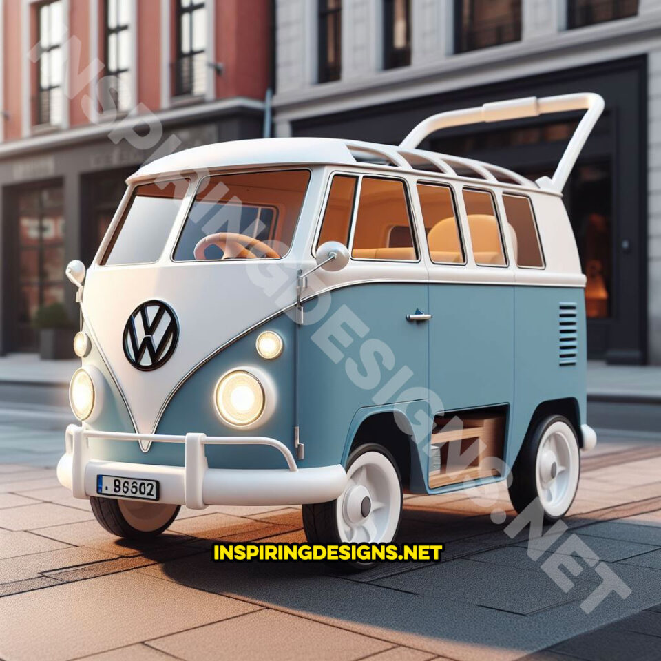 These Volkswagen Bus Strollers Are Where Retro Cool Meets Modern Parenting