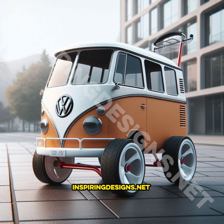 These Volkswagen Bus Strollers Are Where Retro Cool Meets Modern Parenting