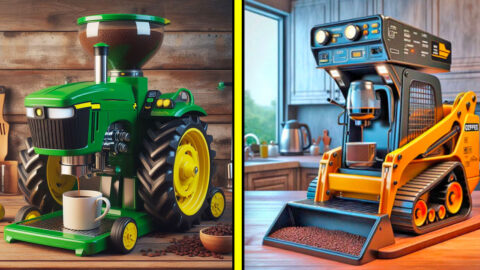 These Tractor Coffee Makers Are Brewing Up a Storm in Farmhouse ...