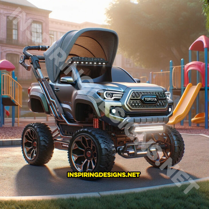 These Pickup Truck Strollers Are Driving a New Trend in Baby Gear