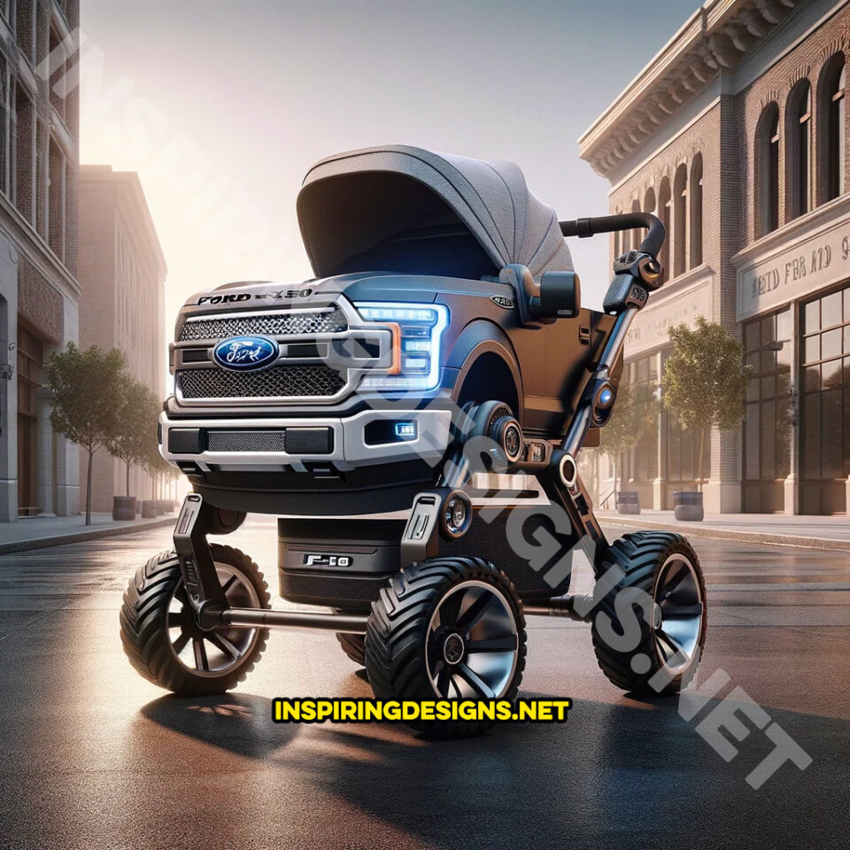 These Pickup Truck Strollers Are Driving a New Trend in Baby Gear