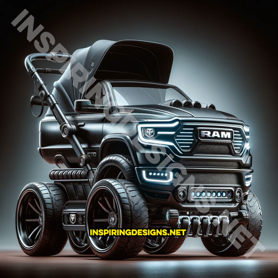 These Pickup Truck Strollers Are Driving a New Trend in Baby Gear