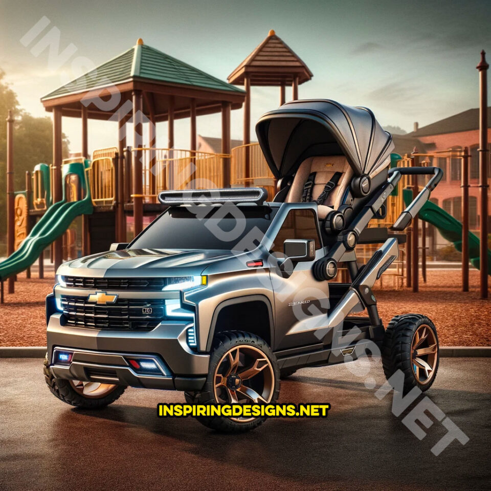 These Pickup Truck Strollers Are Driving a New Trend in Baby Gear