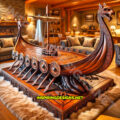 These Viking Ship Coffee Tables Are Anchoring Style and History in Your ...