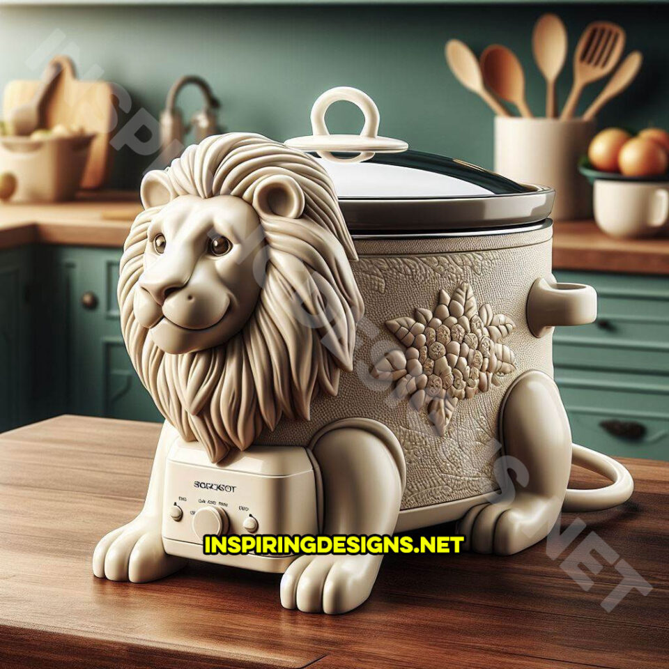 These Animal Shaped Slow Cookers Will Make King Of The Potluck Jungle