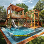 These Backyard Pool Playgrounds Bring the Water Park Right to Your Home