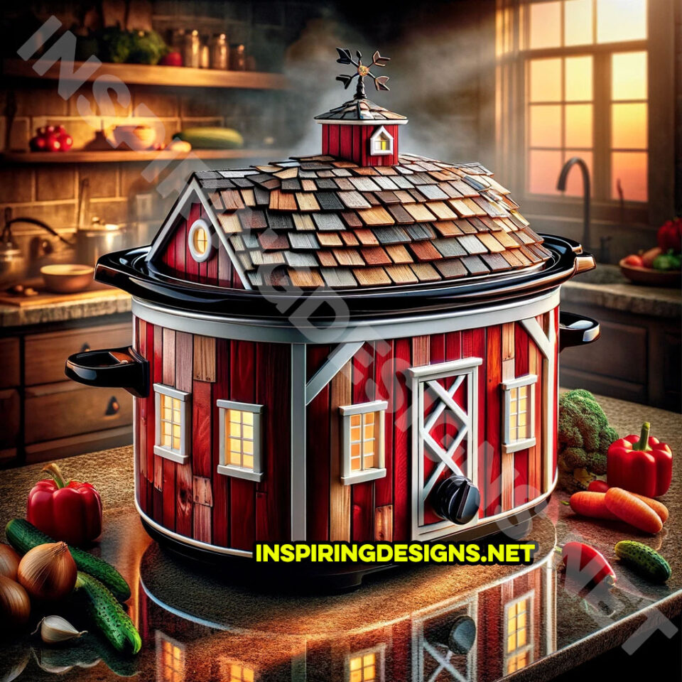 These Barn Slow Cookers Will Be The Talk of Every Potluck