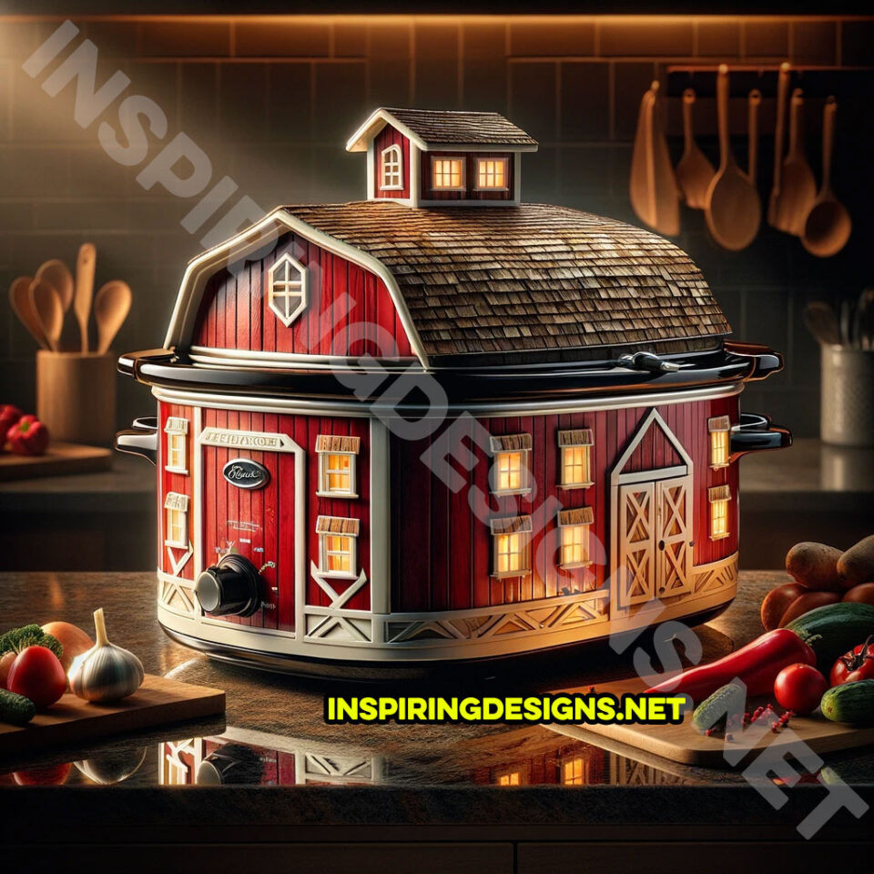 These Barn Slow Cookers Will Be The Talk of Every Potluck