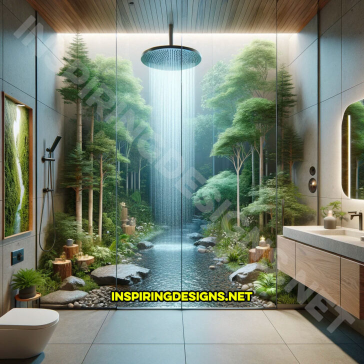 These Epoxy Nature Showers Are the Ultimate Sanctuary for Nature Lovers