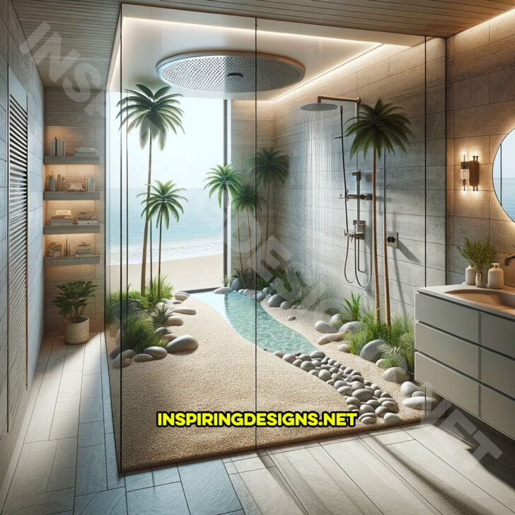 These Epoxy Nature Showers Are the Ultimate Sanctuary for Nature Lovers