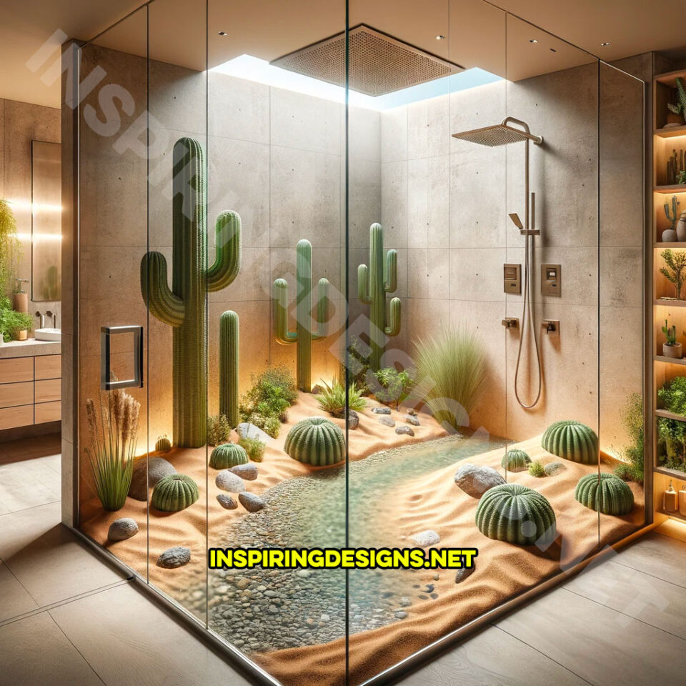 These Epoxy Nature Showers Are the Ultimate Sanctuary for Nature Lovers