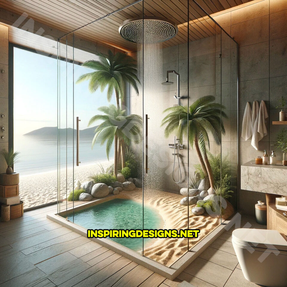 These Epoxy Nature Showers Are the Ultimate Sanctuary for Nature Lovers