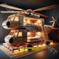 These Helicopter Pallet Beds Offer an Unforgettable Bedtime Adventure ...
