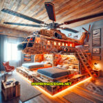 These Helicopter Pallet Beds Offer an Unforgettable Bedtime Adventure ...