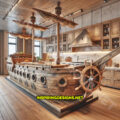 These Pirate Ship Kitchen Islands Bring the High Seas Right to Your Home