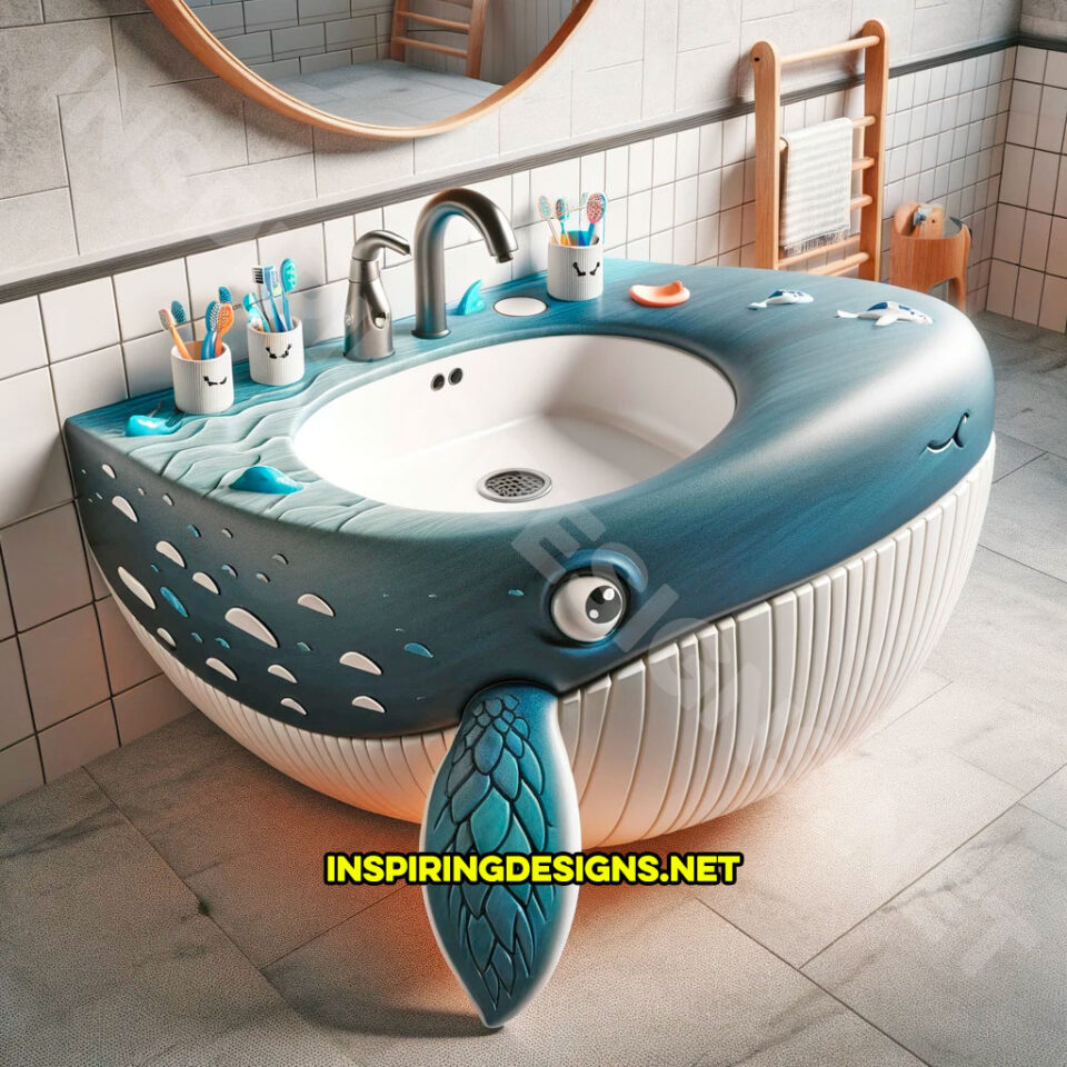 These Sea Creature Sinks Are the Ultimate Splash of Fun for Your Kids ...