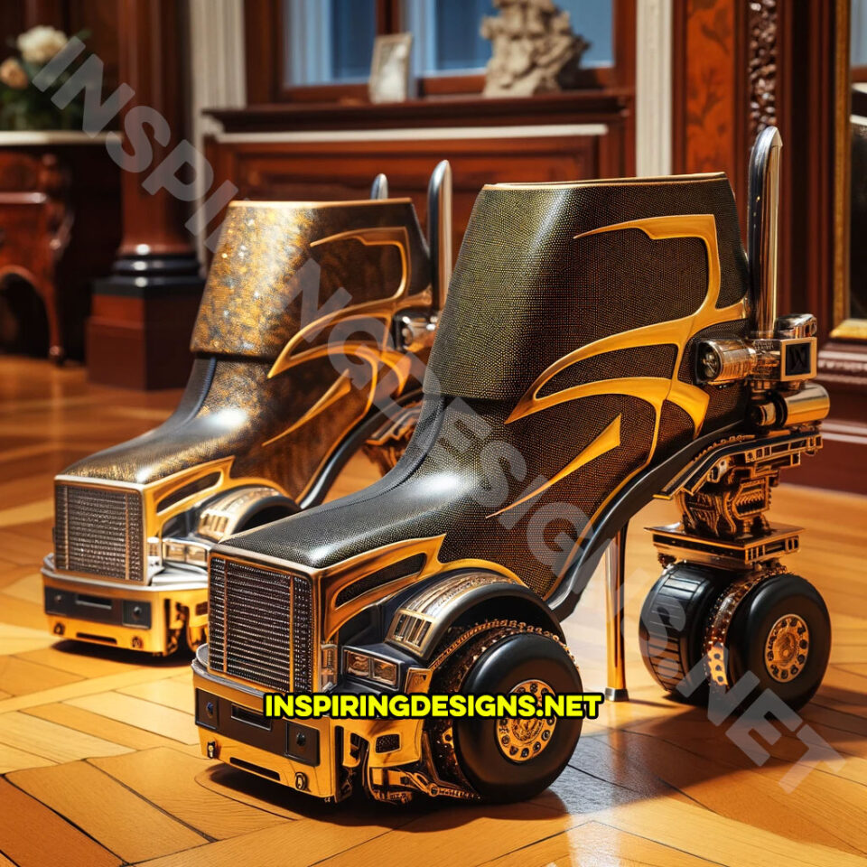 These Semi-Truck High-Heels Will Accelerate Your Style to Full Throttle