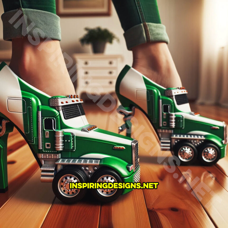 These Semi-Truck High-Heels Will Accelerate Your Style to Full Throttle