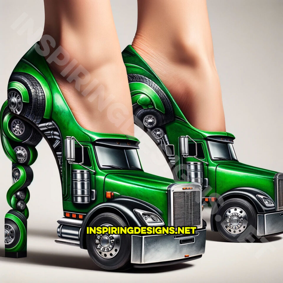 These Semi-Truck High-Heels Will Accelerate Your Style to Full Throttle