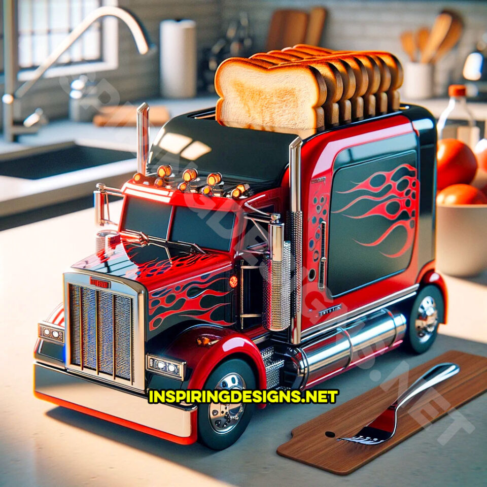 These Semi-Truck Toasters Are the Ultimate Kitchen Upgrade for Truck Lovers