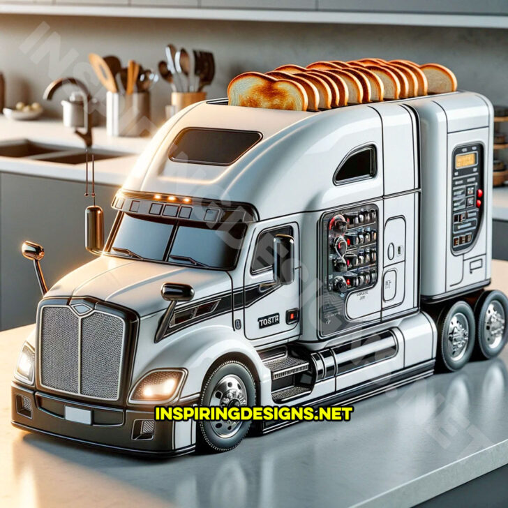 These Semi-Truck Toasters Are the Ultimate Kitchen Upgrade for Truck Lovers