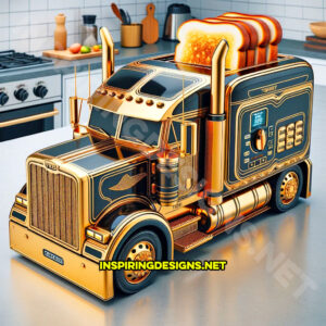 These Semi-Truck Toasters Are the Ultimate Kitchen Upgrade for Truck Lovers