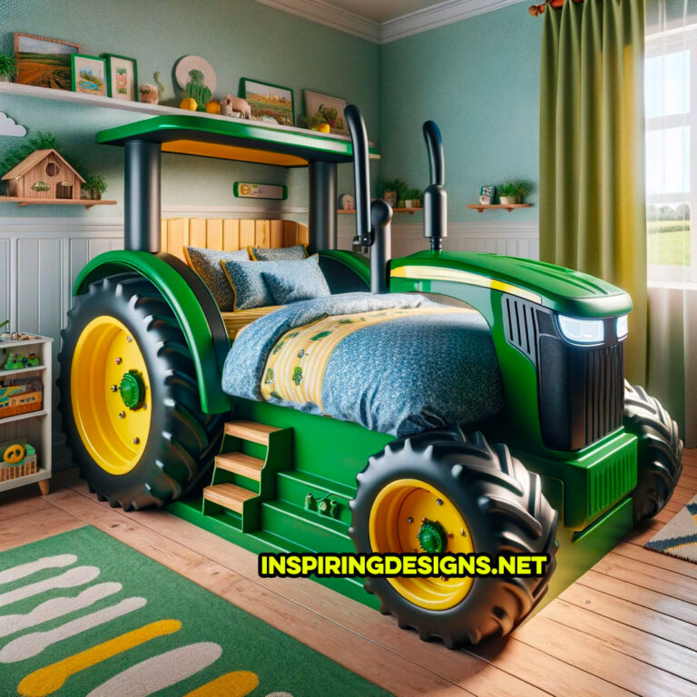 These Giant Tractor Kids Beds Will Turn Bedtime into an Adventure on ...