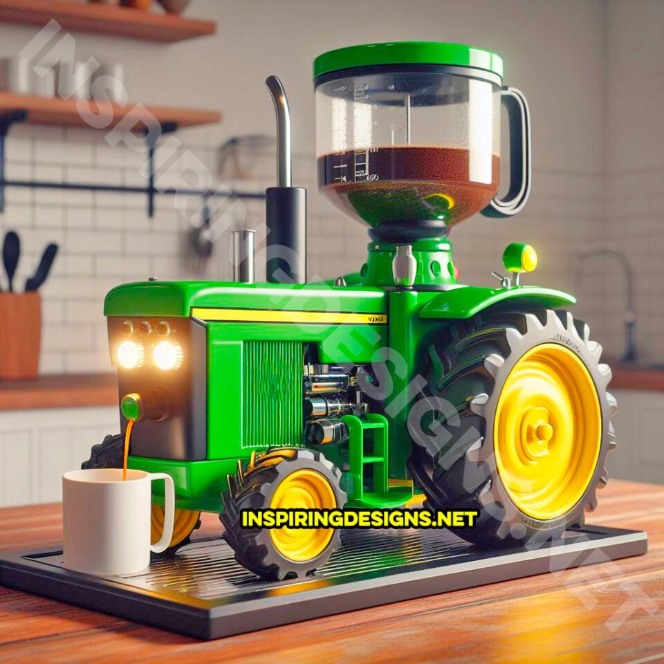These Tractor Coffee Makers Are Brewing Up a Storm in Farmhouse ...