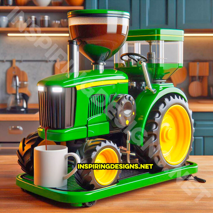 These Tractor Coffee Makers Are Brewing Up a Storm in Farmhouse ...
