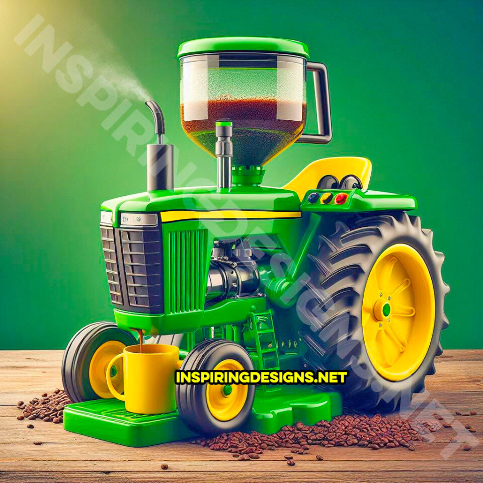 These Tractor Coffee Makers Are Brewing Up a Storm in Farmhouse ...