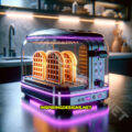 These Neon Transparent Toasters Make Every Morning a Spectacular Show