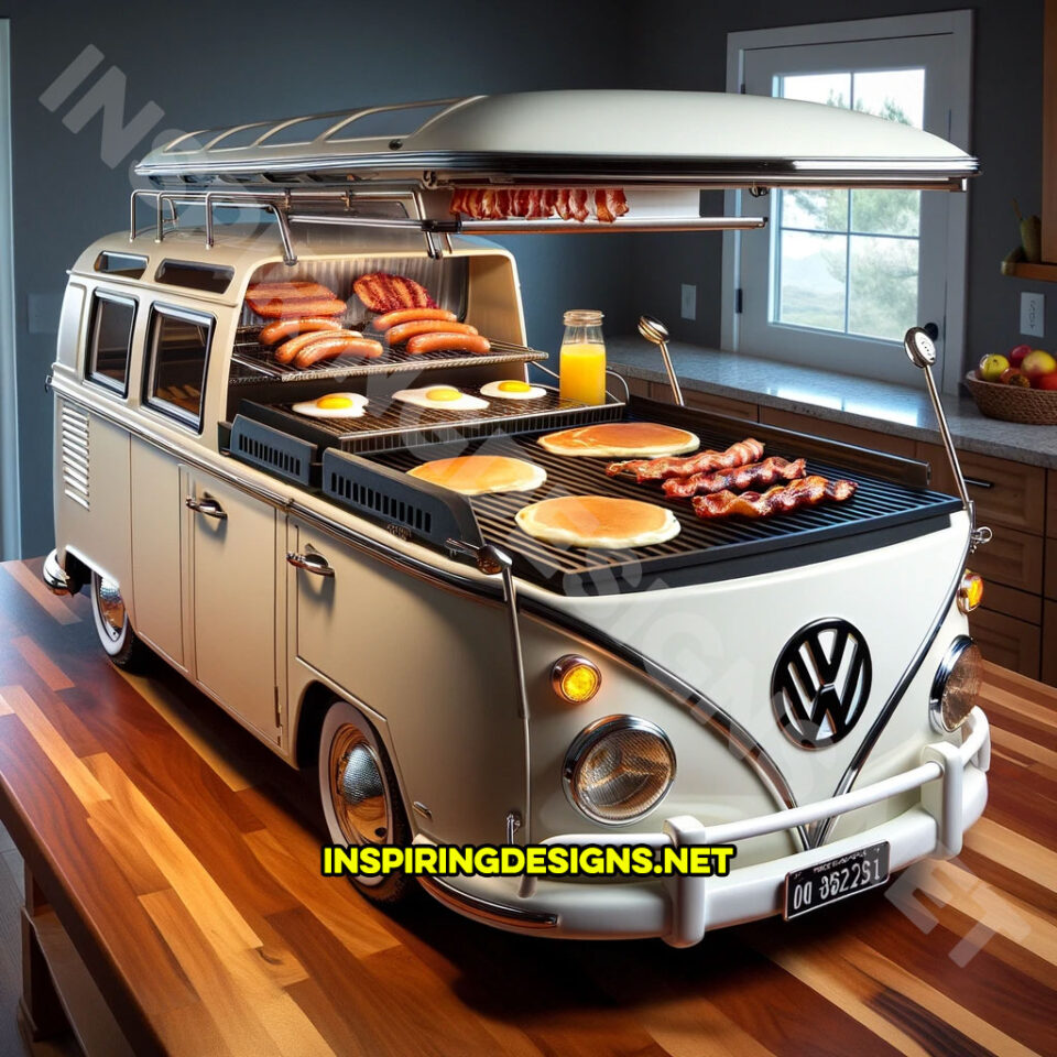 These Volkswagen Bus Breakfast Stations Are Cooking Up Nostalgia with ...
