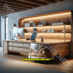 These Volkswagen Bus Desks Will Drive Your Productivity to New Heights