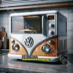 These Volkswagen Bus Microwaves Turn Meal Prep Into a Groovy Experience
