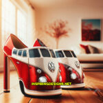 These Volkswagen Bus Heels Merge Retro Vibes with Runway Glam