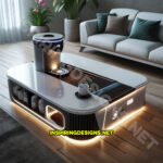 There Are Now Coffee Tables With Built-in Coffee Makers