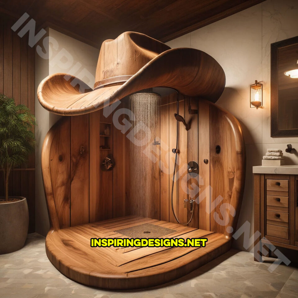 These Cowboy Hat Showers Are the Wild West Upgrade Your Farmhouse ...