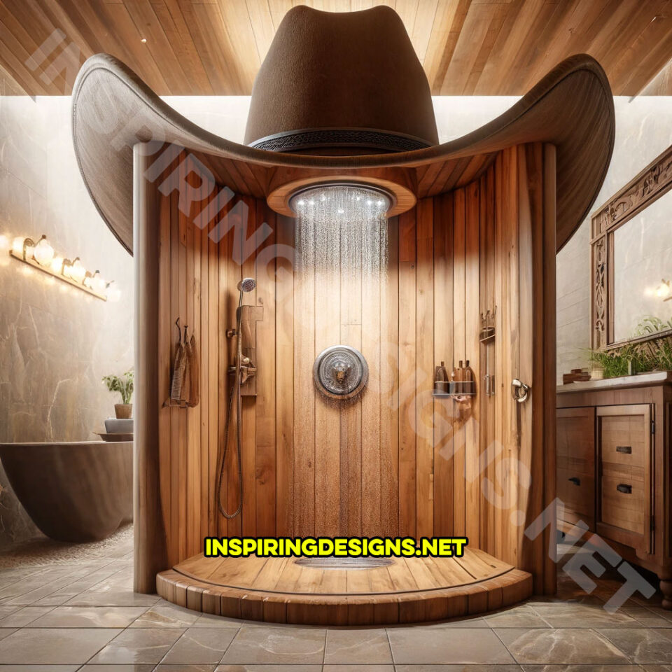 These Cowboy Hat Showers Are the Wild West Upgrade Your Farmhouse ...