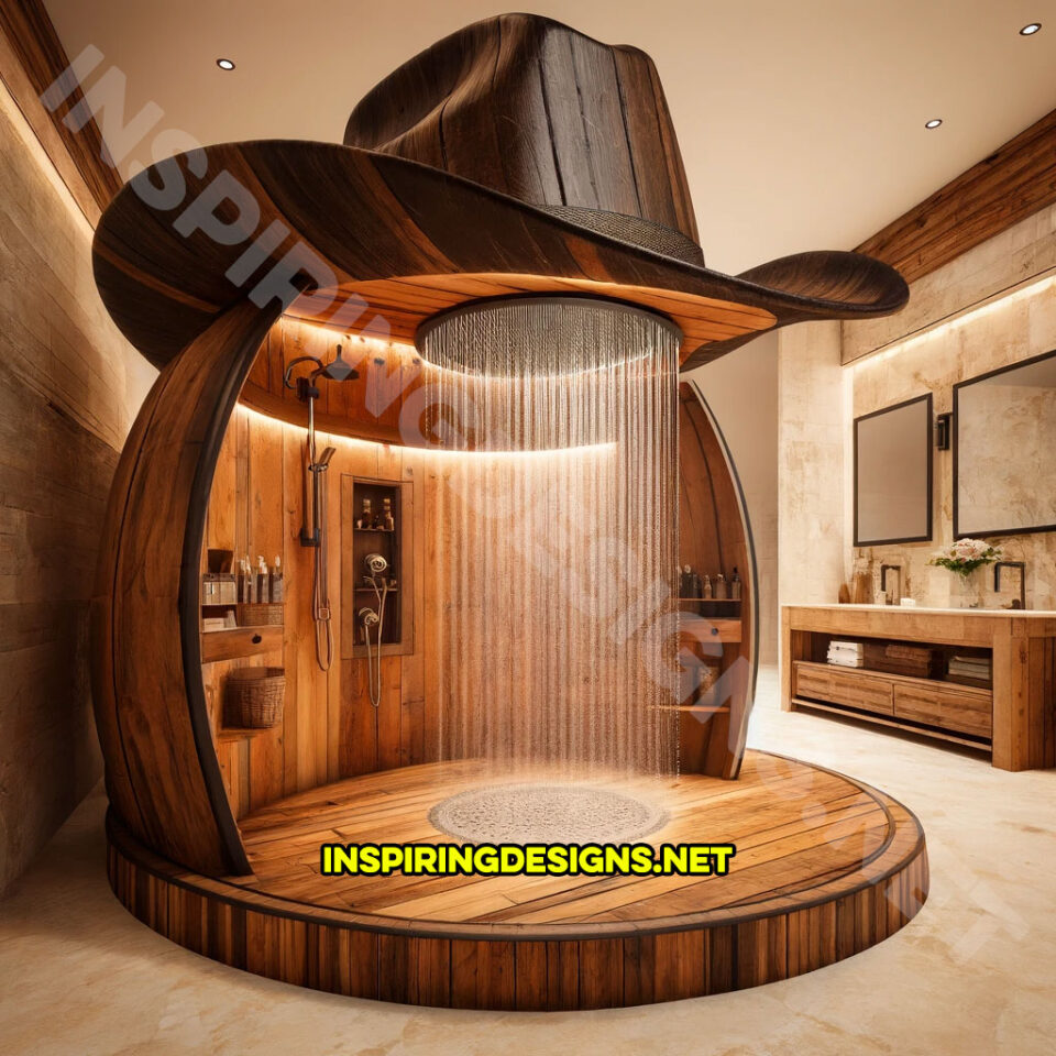 These Cowboy Hat Showers Are the Wild West Upgrade Your Farmhouse ...