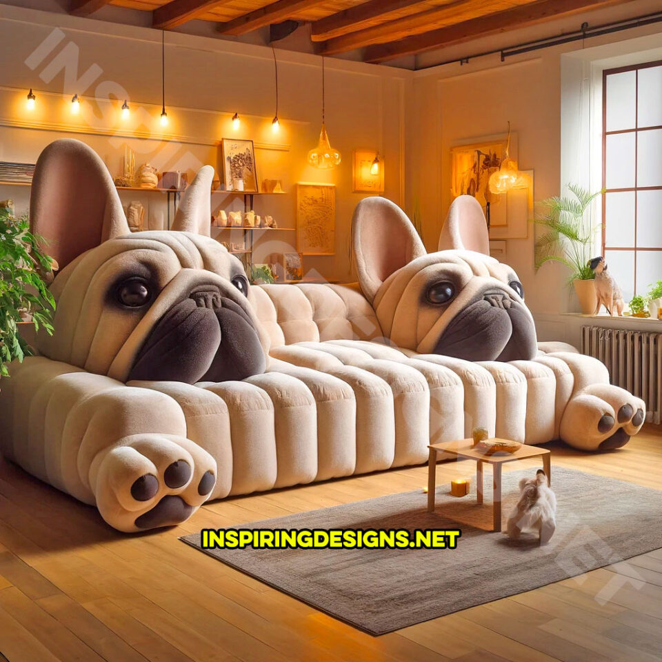 These Realistic Dog Shaped Sofas Let You Snuggle Up with Your Favorite ...